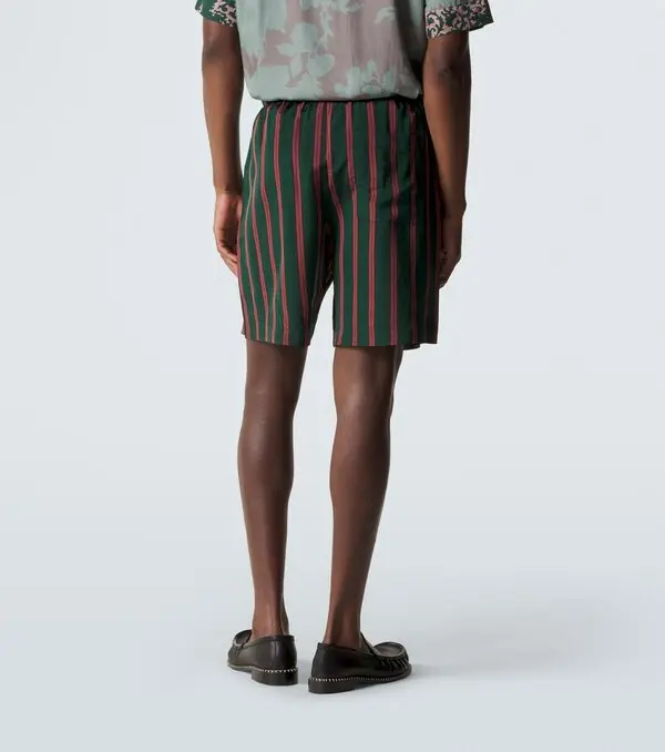 Dries Van Noten Striped Shorts