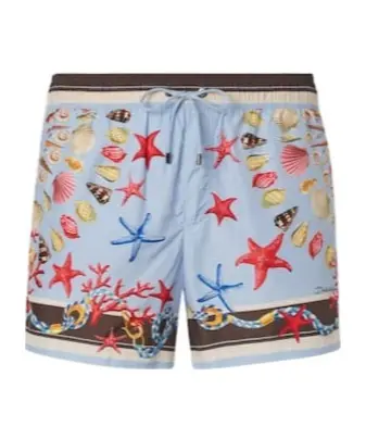 Dolce & Gabbana Printed Swim Trunks