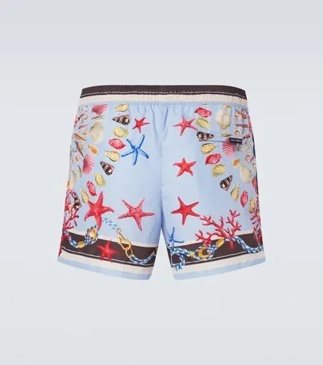 Dolce & Gabbana Printed Swim Trunks