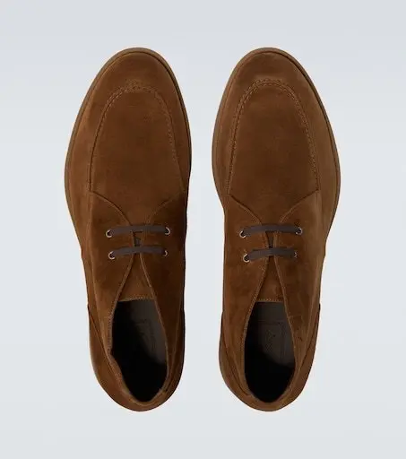 Brioni Journey Suede Desert Boots