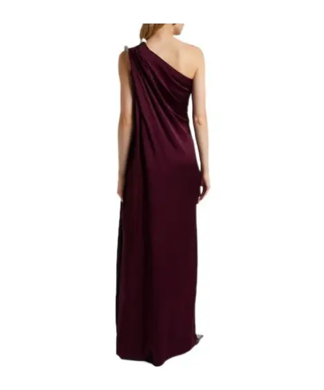 Stella McCartney One-shoulder Satin Gown