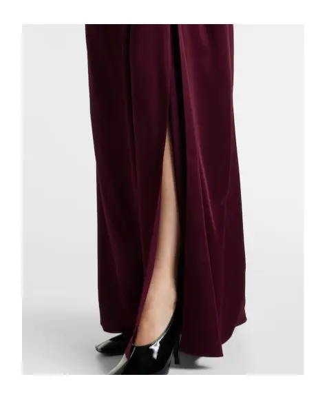 Stella McCartney One-shoulder Satin Gown