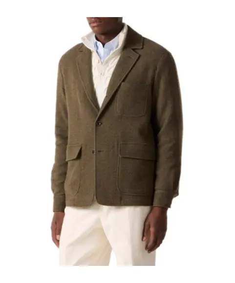 Ralph Lauren Cashmere And Wool Twill Coat