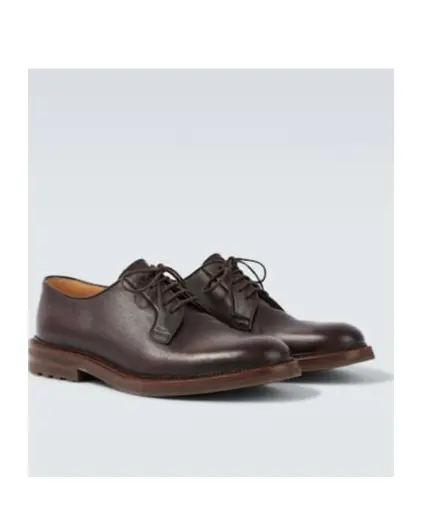 Brunello Cucinelli Leather Derby Shoes