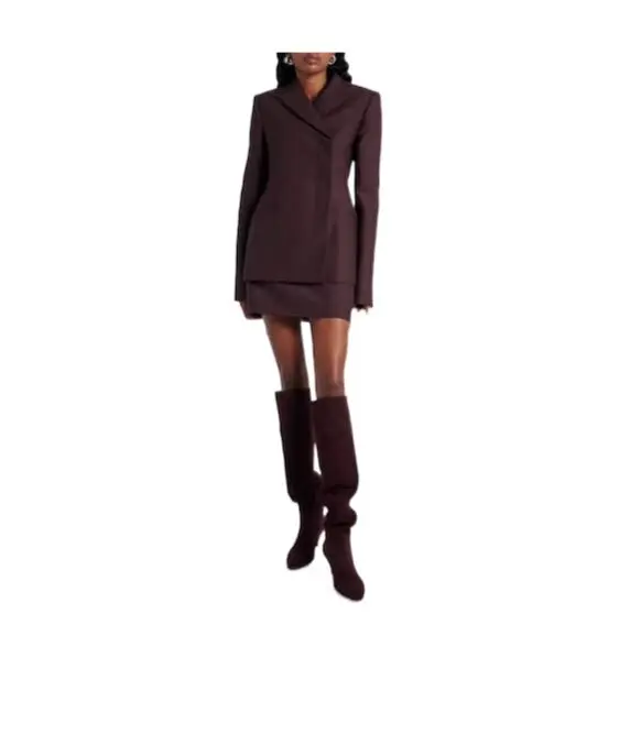GIANVITO ROSSI Suede Knee-high Boots