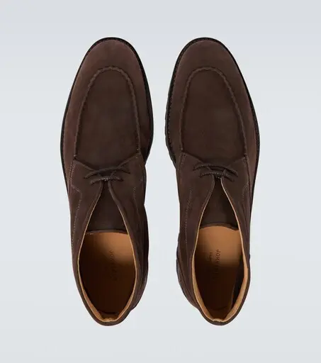 John Lobb Suede Desert Boots