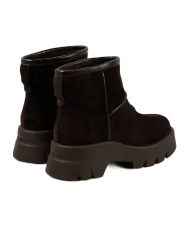 GIANVITO ROSSI Dark Brown Suede Ankle Boots