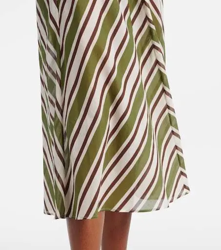 ERES Striped Cotton Tulle Dress