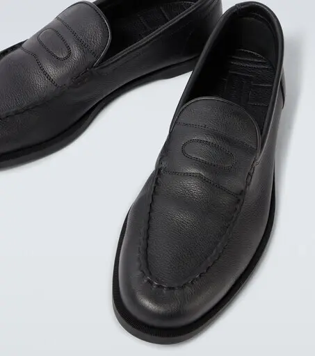 John Lobb Pace Leather Loafers
