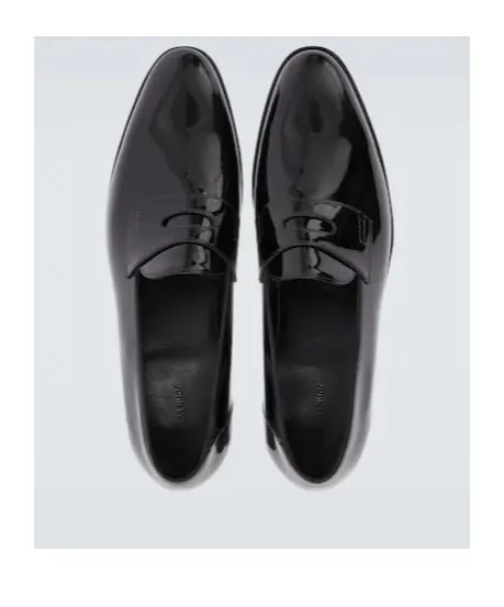 John Lobb Patent Leather Penny Loafers
