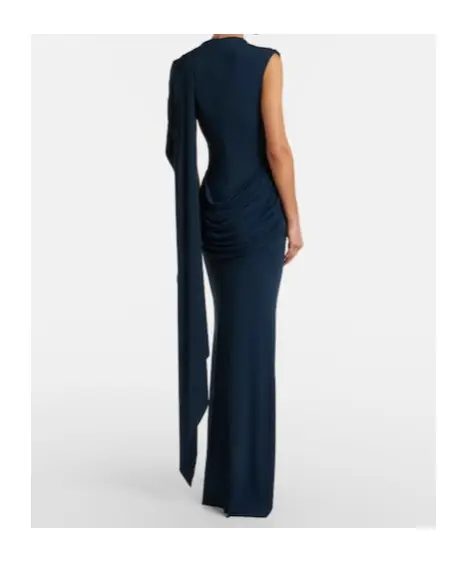 DE LA VALI Jersey Maxi Dress