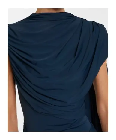 DE LA VALI Jersey Maxi Dress
