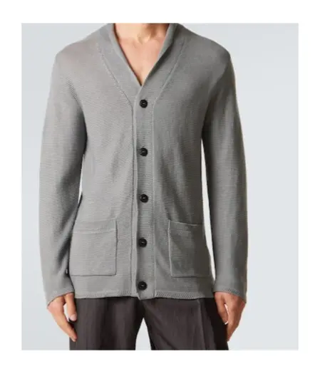 Giorgio Armani Linen-blend Cardigan