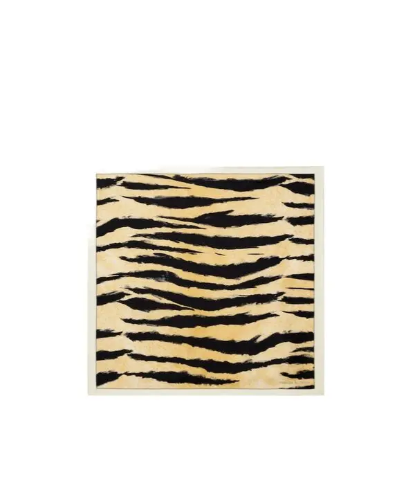 Magda Butrym Printed Silk Scarf - Nude