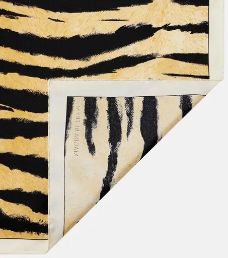 Magda Butrym Printed Silk Scarf