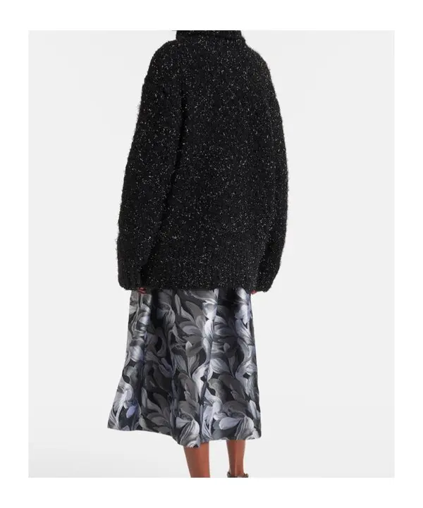 Dries Van Noten Wool-blend Turtleneck Sweater
