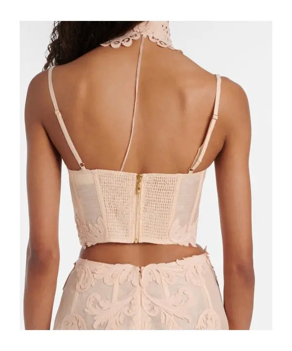 Zimmermann Rebellion Filigree Bustier And Choker Set