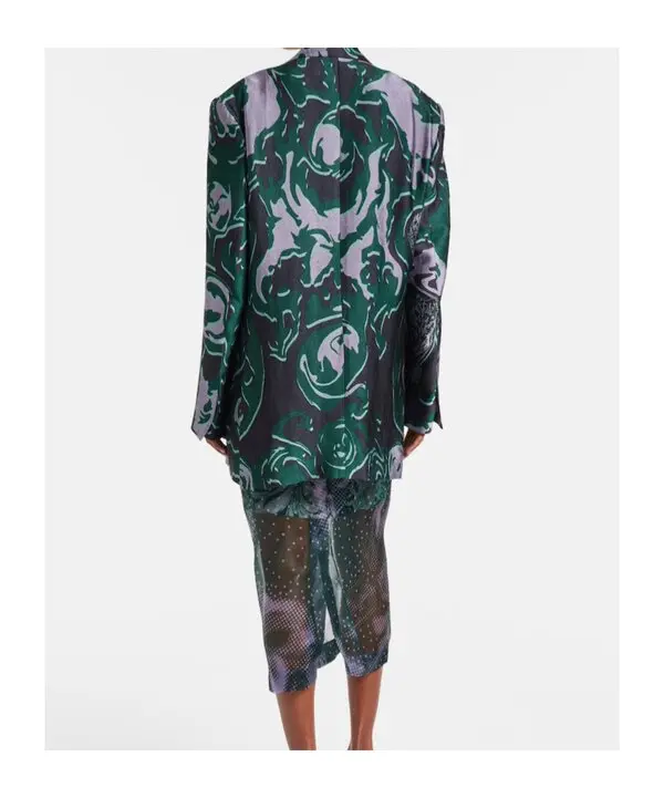 Dries Van Noten Printed Blazer