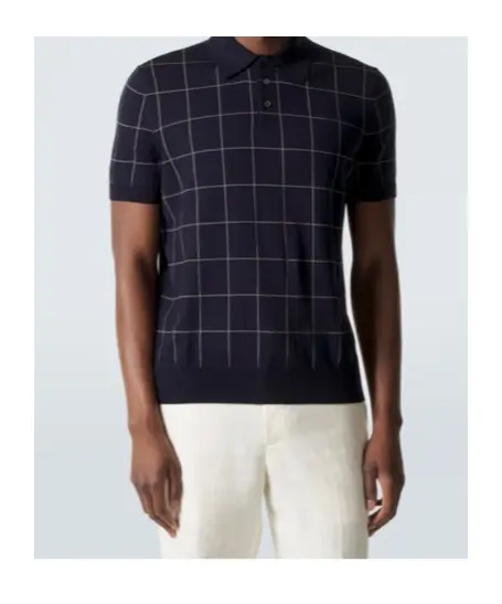 Dunhill Colorblocked Cotton And Silk Sweater