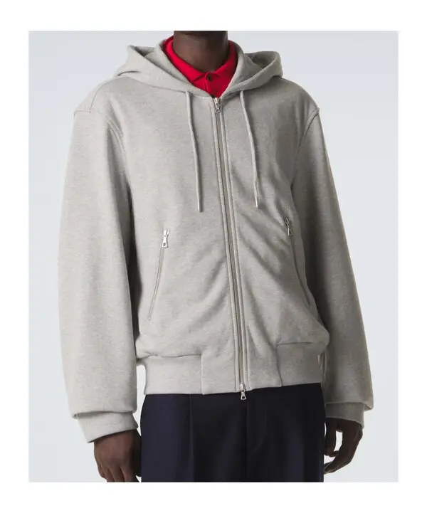 Dries Van Noten Cotton Zip-up Hoodie