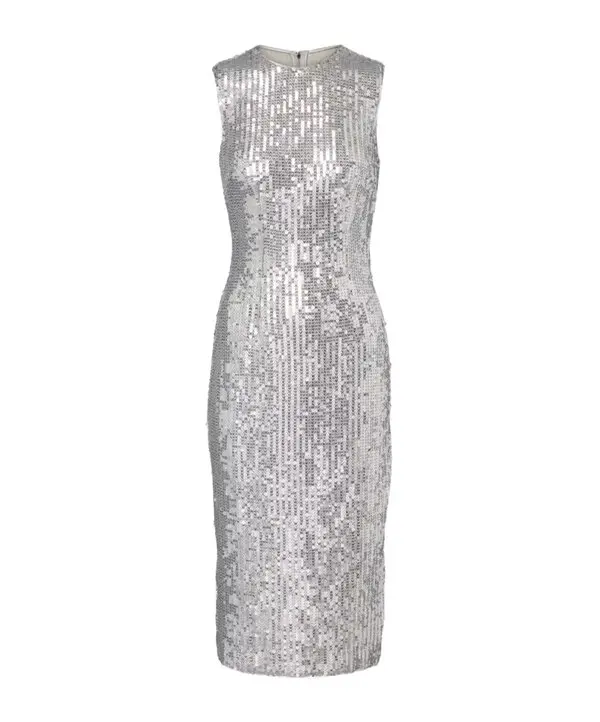 Dolce & Gabbana Sequined Midi Dress