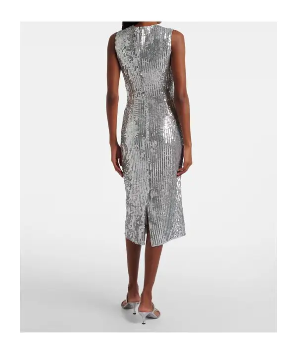 Dolce & Gabbana Sequined Midi Dress