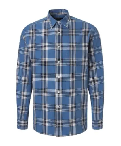 Dunhill Plaid Cotton Shirt