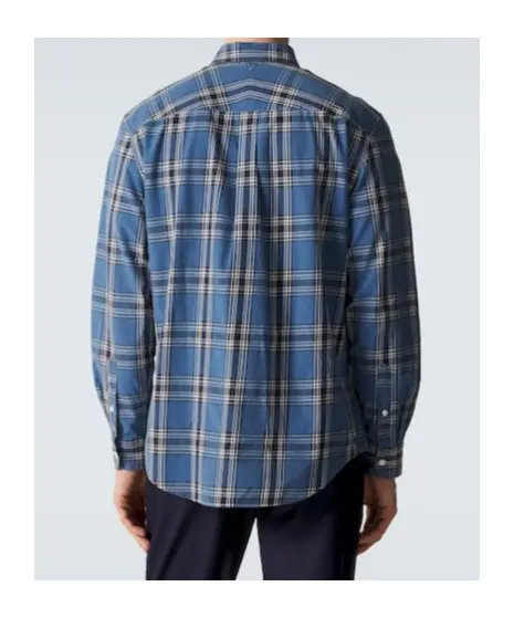 Dunhill Plaid Cotton Shirt