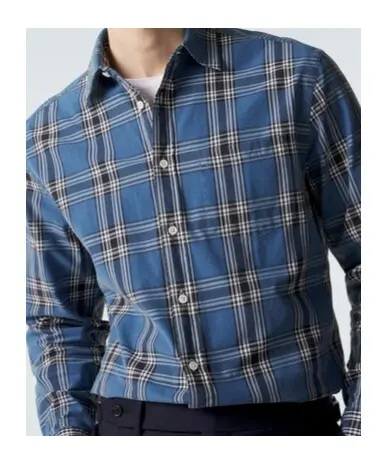 Dunhill Plaid Cotton Shirt
