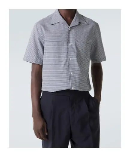 Dunhill Gingham Cotton Shirt
