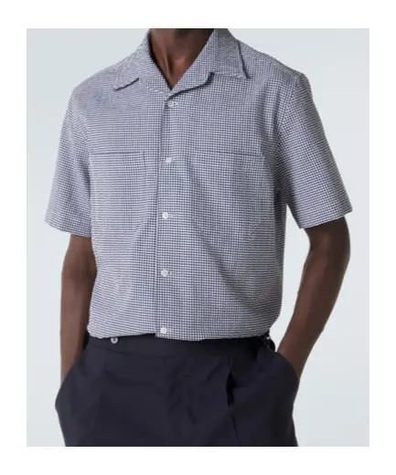 Dunhill Gingham Cotton Shirt