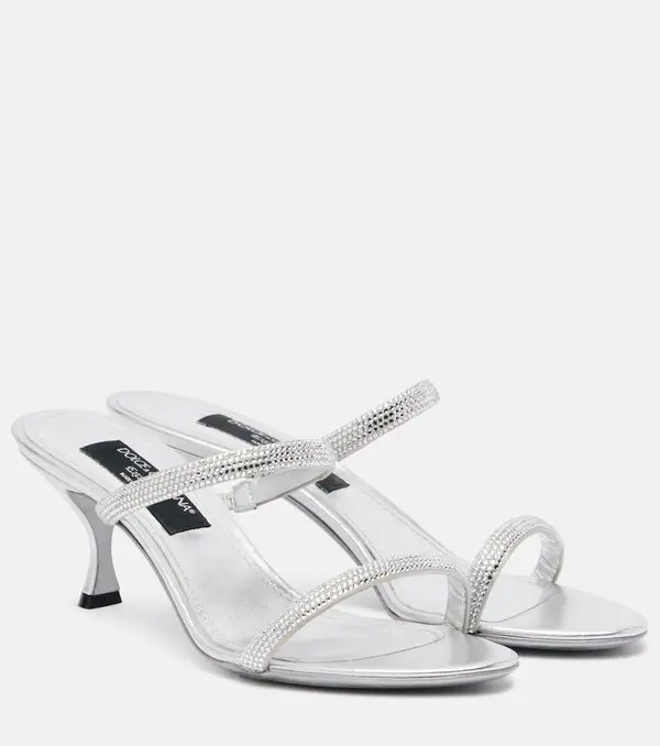 Dolce & Gabbana 60 Embellished Mules