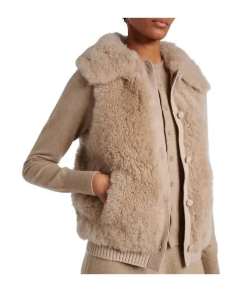 YVES SALOMON Shearling Vest