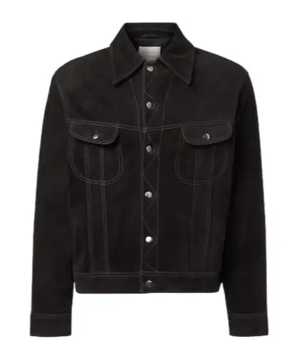 Studio Nicholson X Aaron Levine Boston Suede Jacket