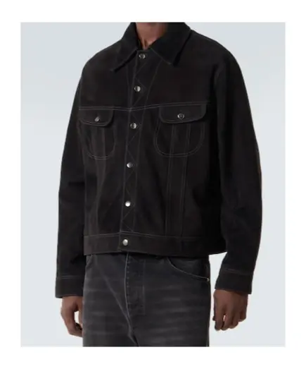 Studio Nicholson X Aaron Levine Boston Suede Jacket
