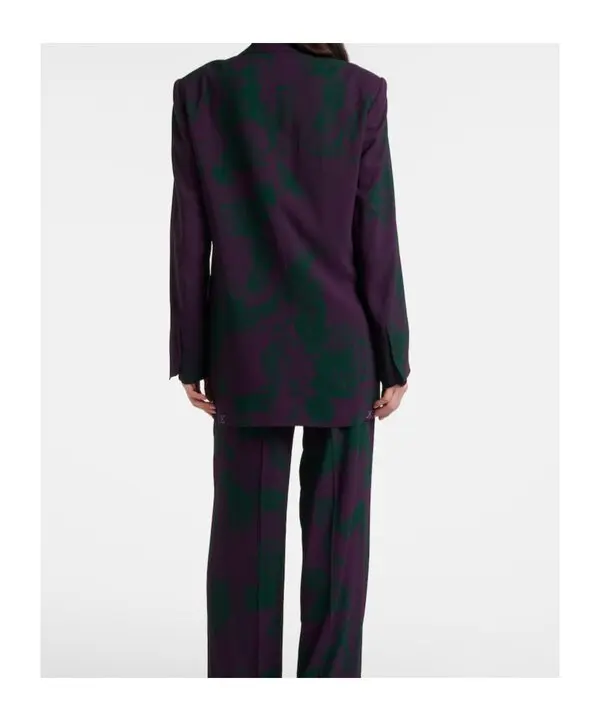 Dries Van Noten Printed Blazer