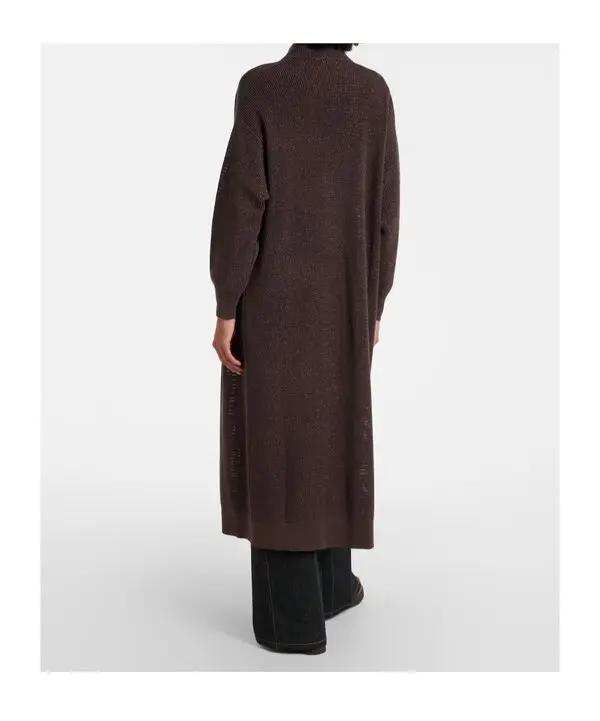 Brunello Cucinelli Cotton-blend Lamé Cardigan