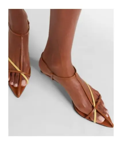 JIL SANDER Leather Sandals