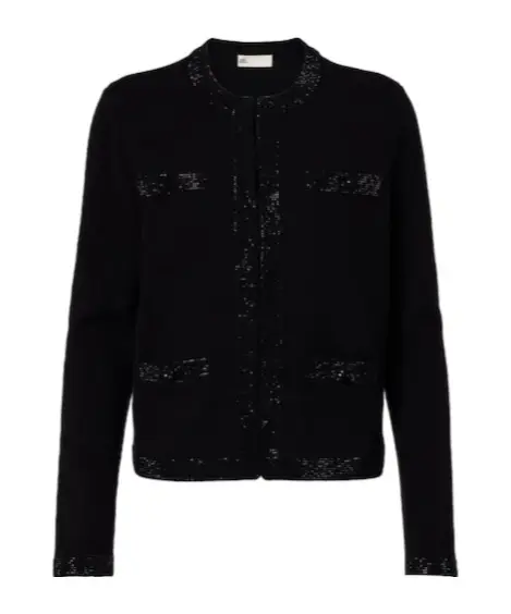 Tory Burch Embellished Wool-blend Cardigan