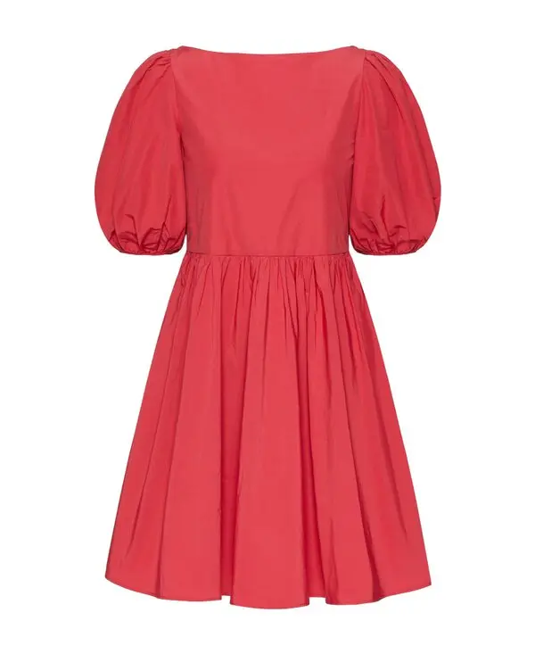 Red Valentino Knit A Dress With Details