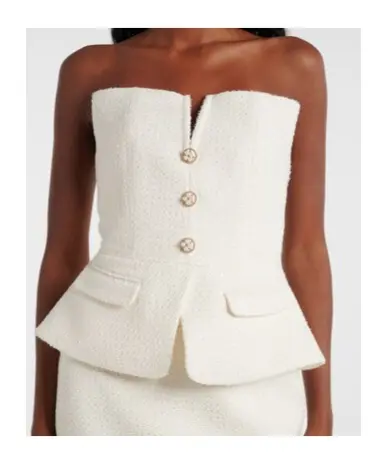 SELF-PORTRAIT Tube Top Mid-length Dress Dress