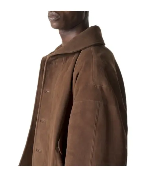 Auralee Suede Blouson Jacket