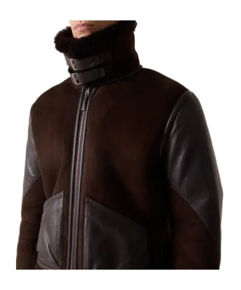 Ralph Lauren Leather And Suede Jacket