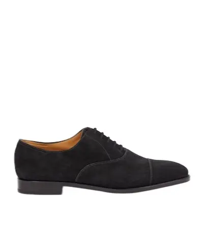 John Lobb Suede Derby Shoes