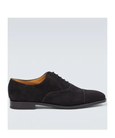 John Lobb Suede Derby Shoes