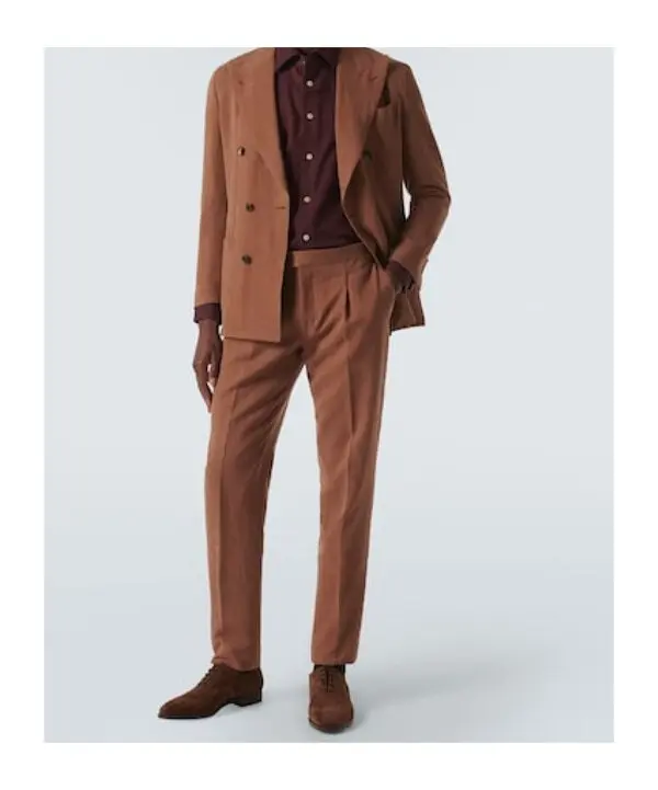 John Lobb City Ii Suede Derby Shoes