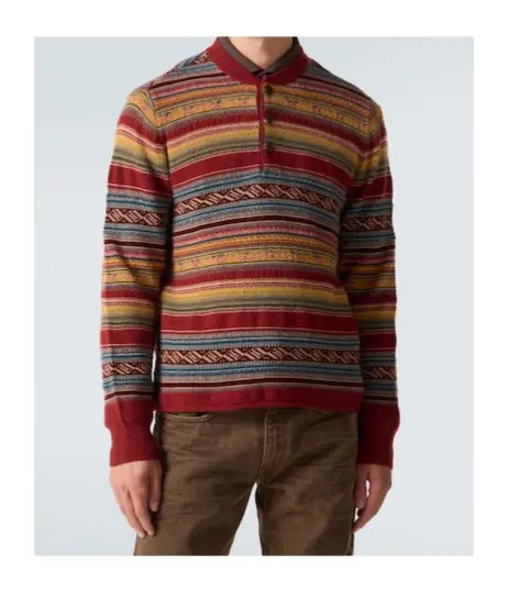 Ralph Lauren Wool-blend Jacquard Sweater