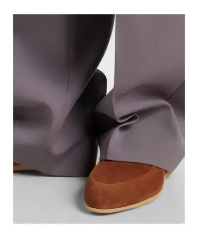 JIL SANDER Suede Loafers