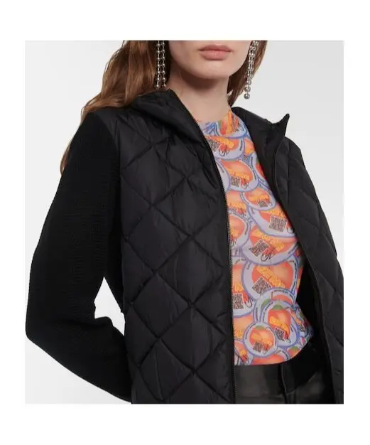 Canada Goose Down-paneled Wool Jacket