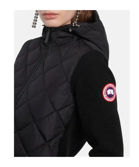 Canada Goose Down-paneled Wool Jacket